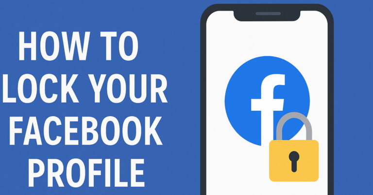 How to Lock Your Facebook Profile | Blogger Tips and Tricks